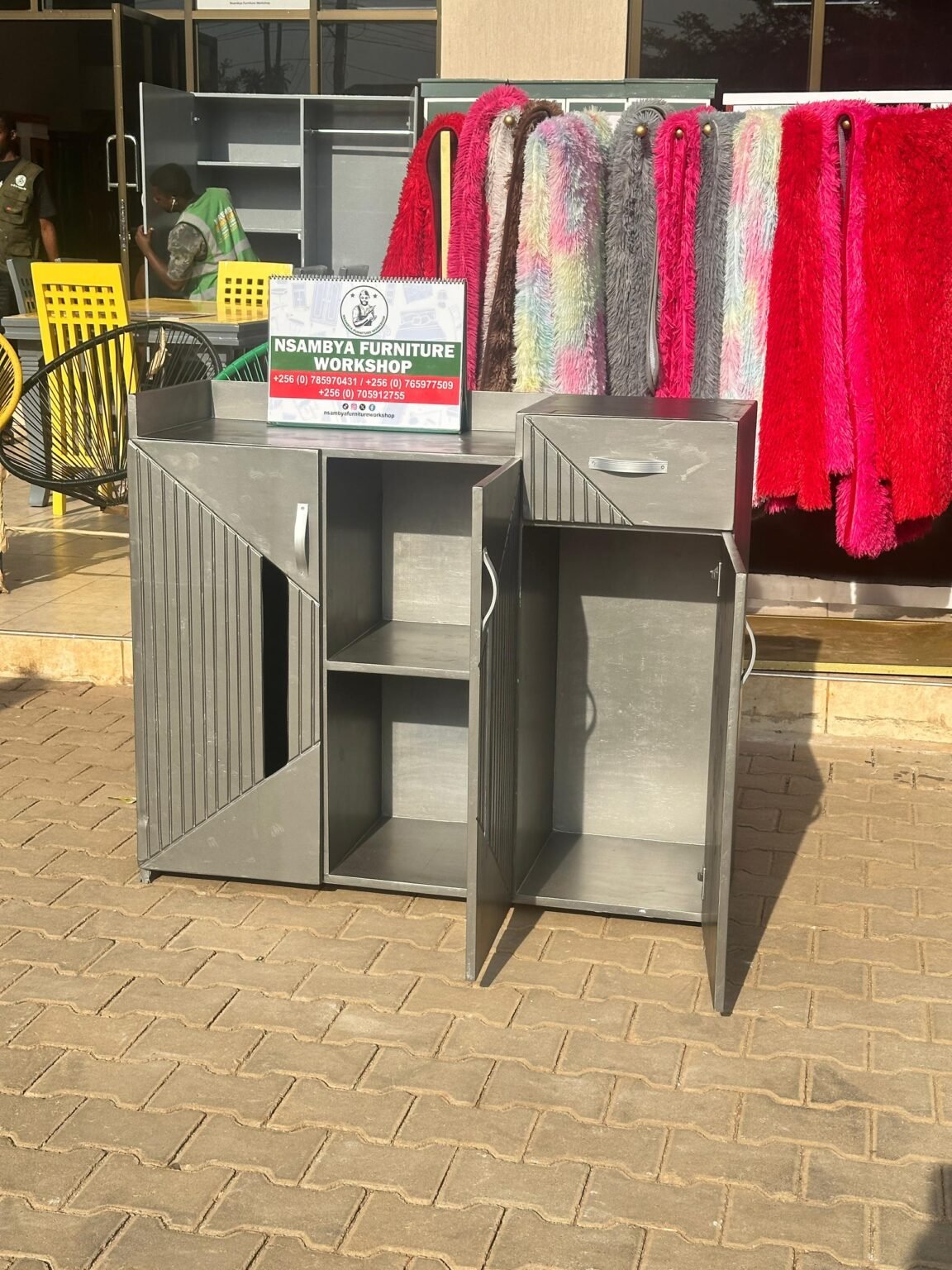 Urban Smart Storage Cabinet - Nsambya Furniture Workshop